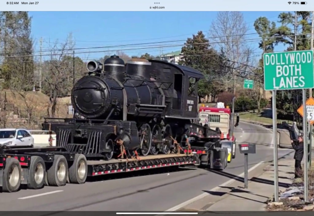 Legacy on Track: Dollywood's Engine 107 Departs with Purpose ...
