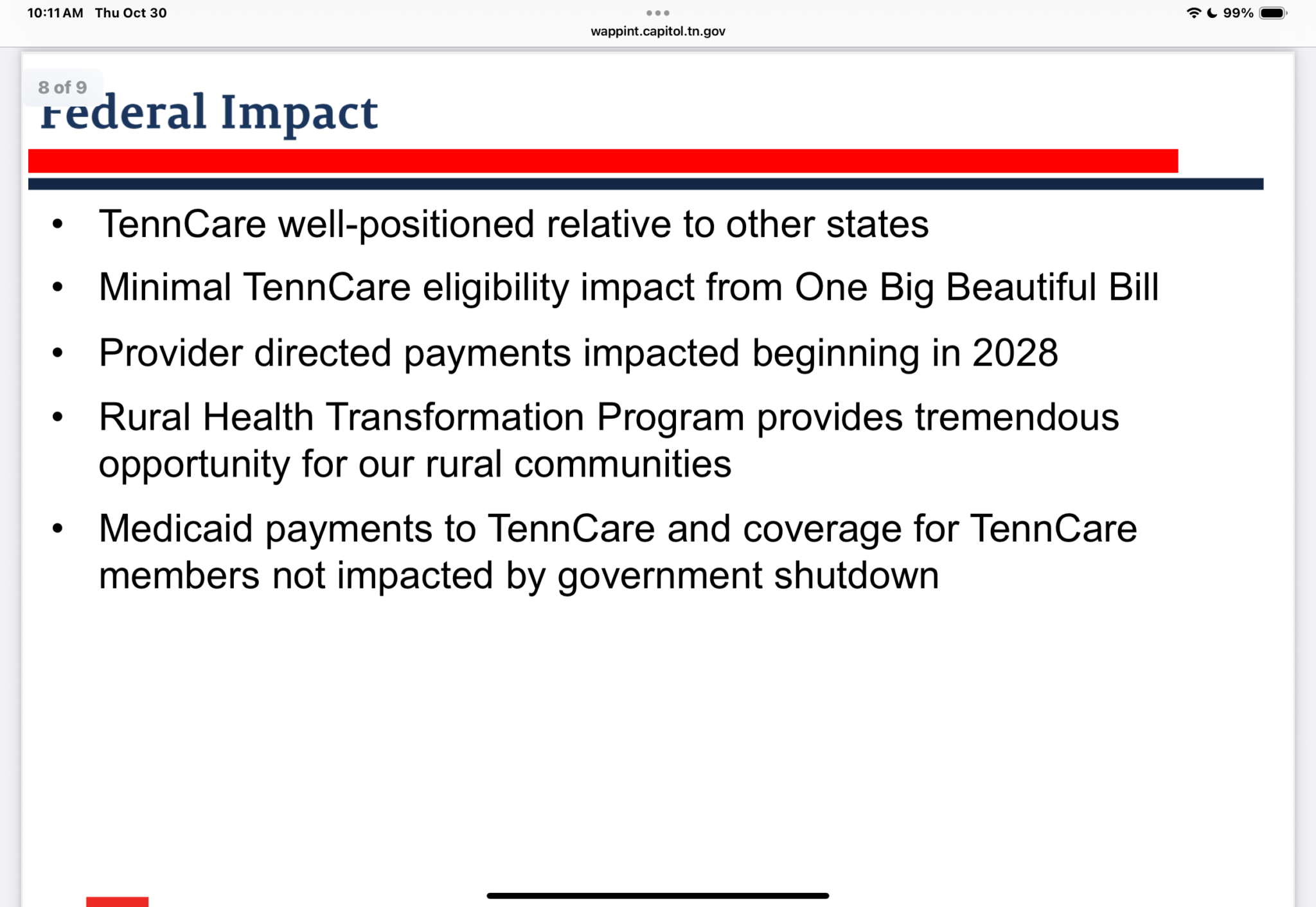 From Crisis to Stability: How TennCare Survived Near-Bankruptcy to ...